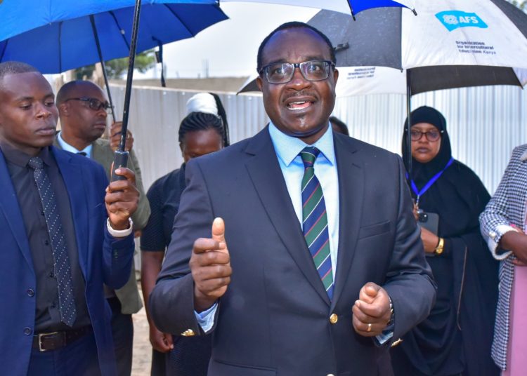 Education Cabinet Secretary Julius Ogamba releases KCSE 2024 results ...